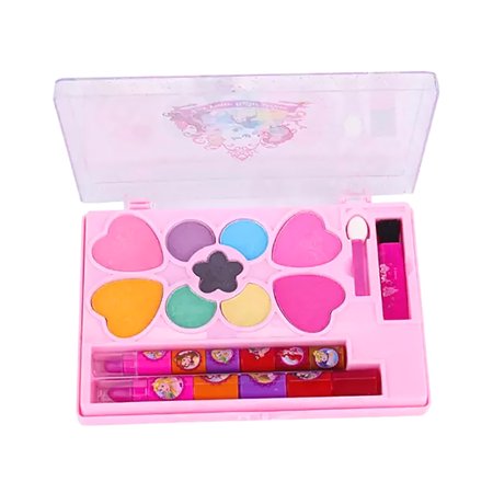 Washable Make Up Set Makeup Palette Girl Pretend Play Makeup Toys Gifts ...