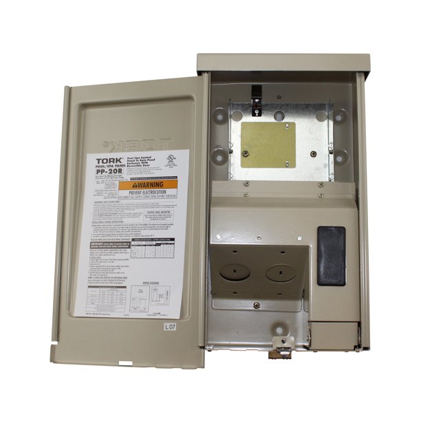 Tork Nsi 40A Pool Spa Timer Control Panel Nema 3R Outdoor Enclosure ...