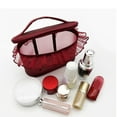 Compact Meshes Makeup Pouches Wear Resistant Design And Fashionable ...