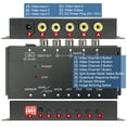 Premium 4-Channel Mini Video Multiplexer With Mirroring Display + IR ...