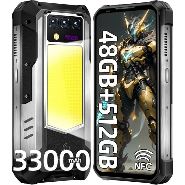 OUKITEL WP100 Titan 5G Cellphone 48GB+512GB 200MP 33000mAh Dual SIM ...