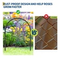 8 Pack Decorative Garden Fence,19.68 x 25.75 in Arched No Dig Fence ...