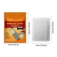 SJXHJH Foot Warming Patch Winter Sole Heating Patch Baby Warm Portable ...