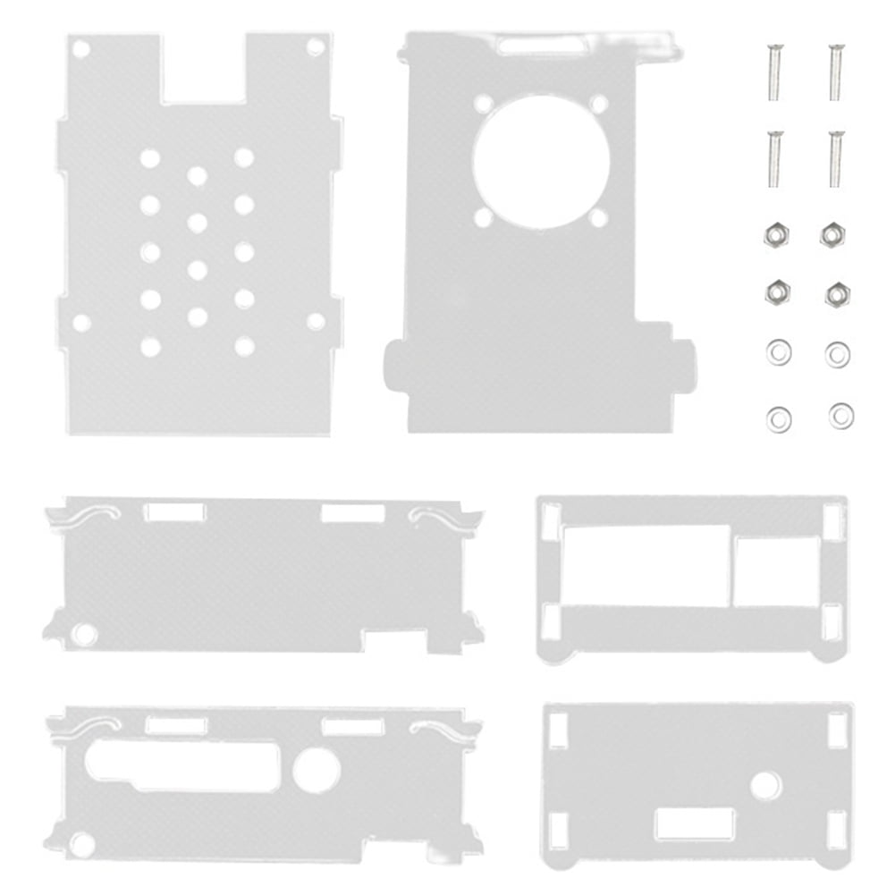 Buy For Banana Pi M5 Acrylic Case Transparent Shell Without Fan for ...
