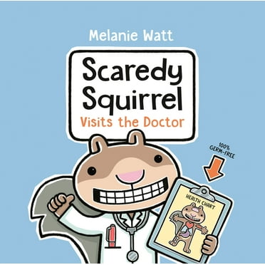 Scaredy Squirrel Scaredy Squirrel at the Beach, (Hardcover) - Walmart.com