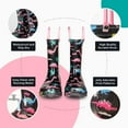 Toddler-Kids Waterproof Light Up Rain Boots Girls Adorable Patterns ...