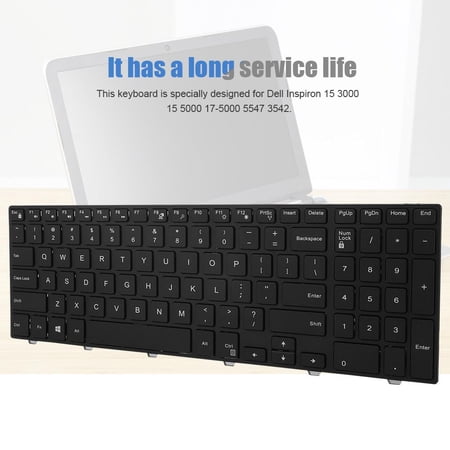 Keyboard Replacement for Dell Inspiron 15 3000 for Dell Laptop 15 ...