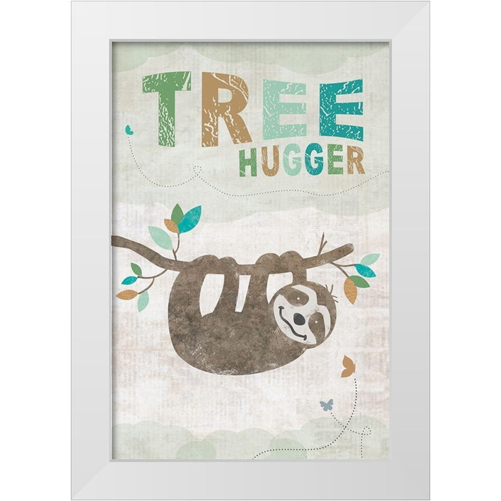 JMB Designs 17x24 White Modern Wood Framed Museum Art Print Titled ...