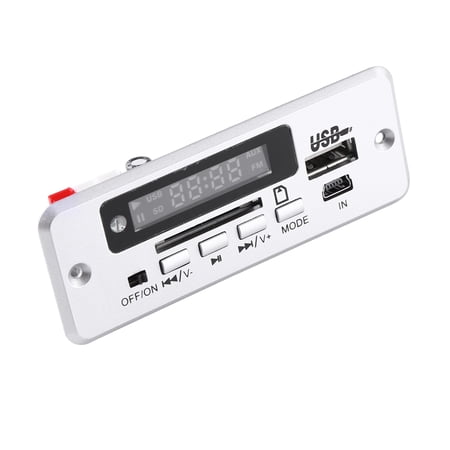MP3 Decoder, Wireless Audio Module LED Display Digital With Remote ...