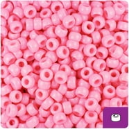 Colorations Pink Pony Beads - 1/2 lb. - Walmart.com