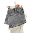 Womens Denim Mini Skirt High Waist Y2k Short Skirts Fashion Short