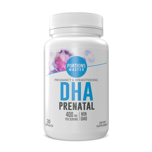 Portions Master DHA Prenatal Pregnancy & Breastfeeding - Walmart.com