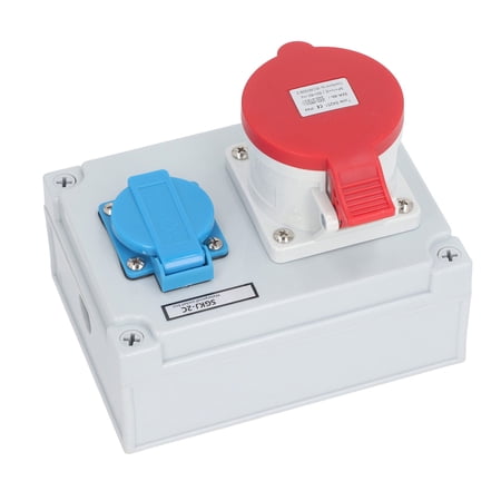 Wall Socket, Multifunctional Easy To Install AC 240-415V CEE Industrial ...