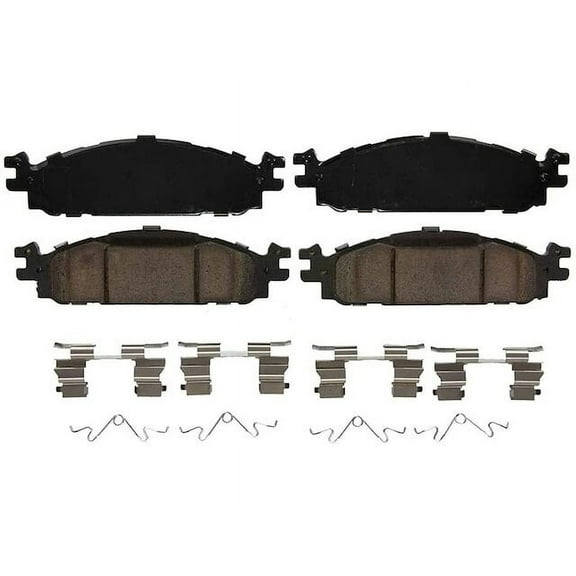 Front Brake Pad Set - Compatible with 2007 - 2012 Hyundai Veracruz 2008 ...