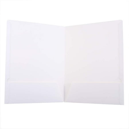 Tow Pocket Portfolio Folders A4Letter Size Paper Folders 12 Pieces ...