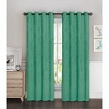 Faux Suede Room Darkening 108 x 96 in. Grommet Curtain Panel Pair ...