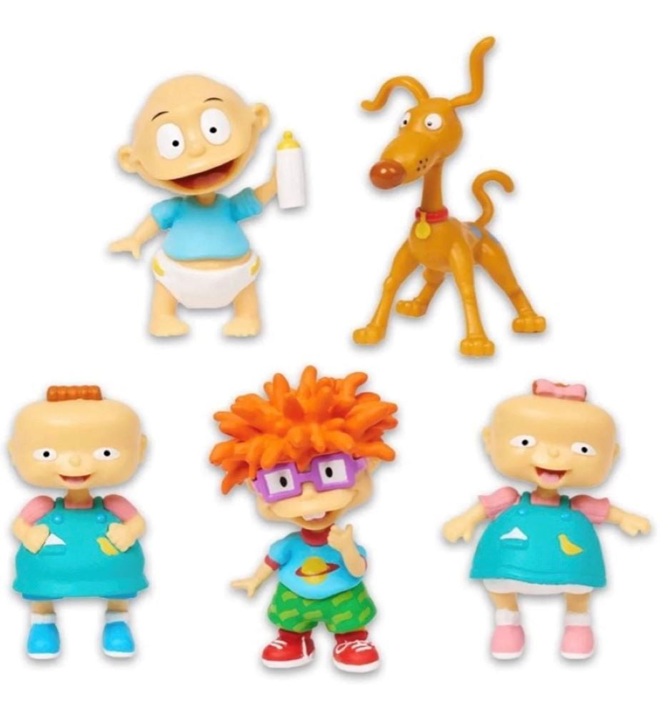Nickelodeon Rugrats 5-Pack Collectible Mini Figures Featuring Tommy ...