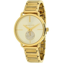 Michael Kors Watches Portia Stainless-Steel Two-Hand Sub-Eye Watch ...