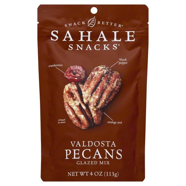 Snack Better Sahale Snacks Glazed Valdosta Pecans, 4 Oz. - Walmart.com ...