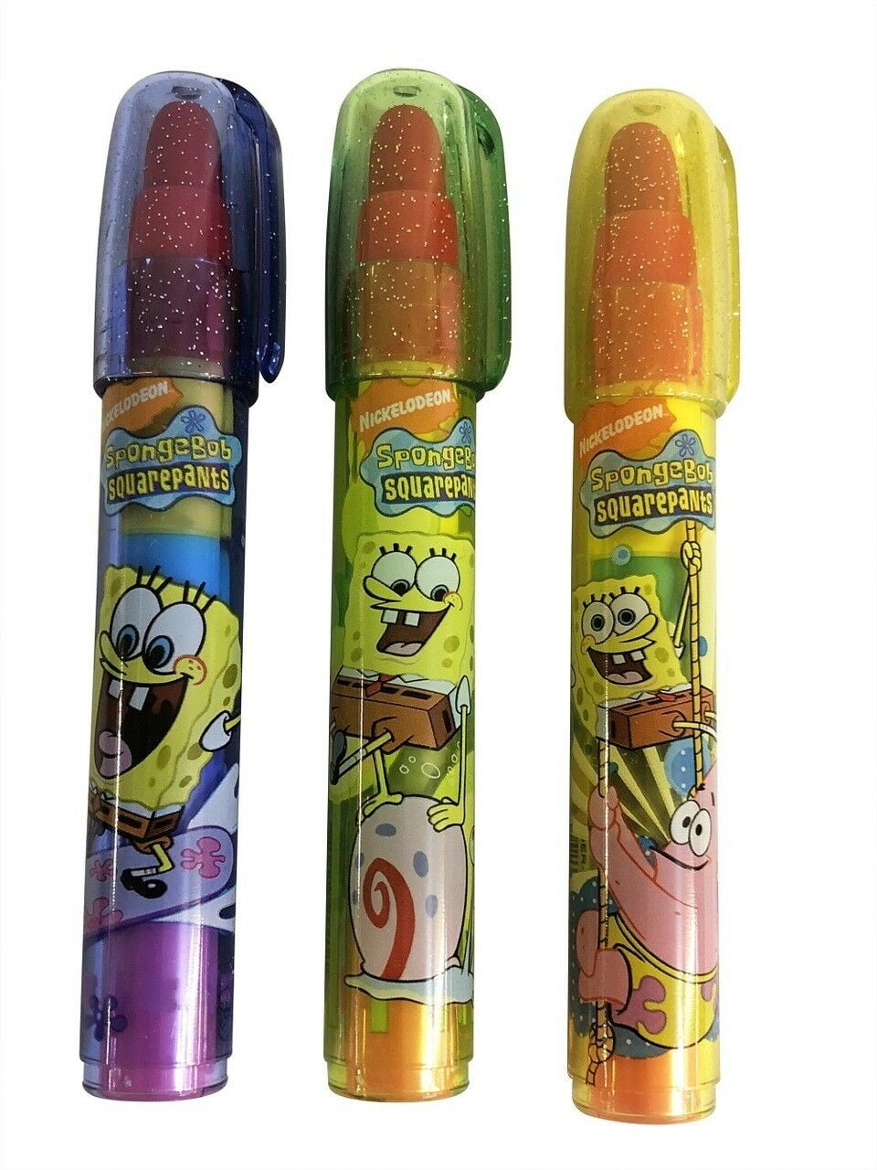 Erasers - Spongebob - 3ct - Party Favors - Stackable - Walmart.com