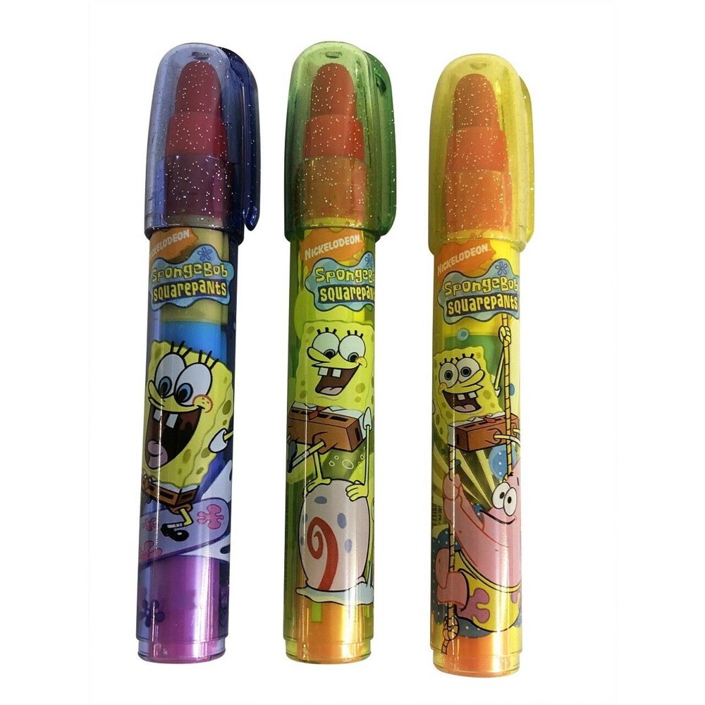 Erasers - Spongebob - 3ct - Party Favors - Stackable - Walmart.com ...