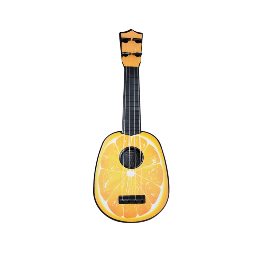 Mini Ukulele Simulation Guitar with Fruits Pattern Kids Musical ...