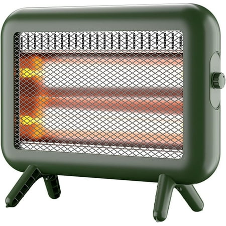 Heater Small Portable Space Heater, 500W/1000W Infrared Quartz Tube ...
