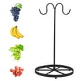 Jetcloudlive Double Hooks Standing Banana Holder with Base,Banana ...