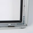 Lockable Weatherproof Snap Poster Frame 30x40 Inch Silver 1.38 ...