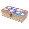 7.9×2.3 In Wooden Boxes Durable Easy To Use Dustproof Prevent Slippery ...