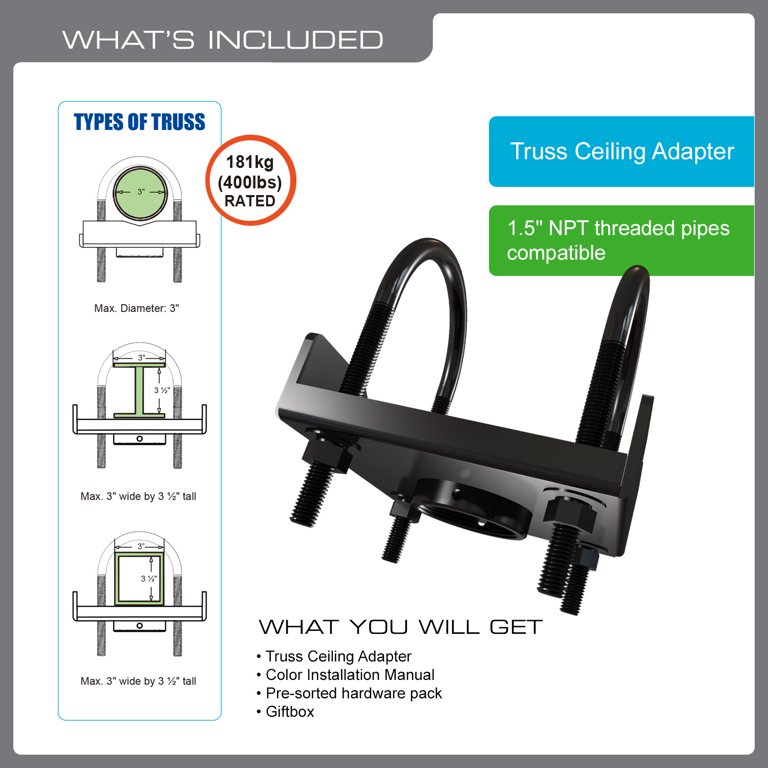 Truss Ceiling Adapter | Shelly Lighting