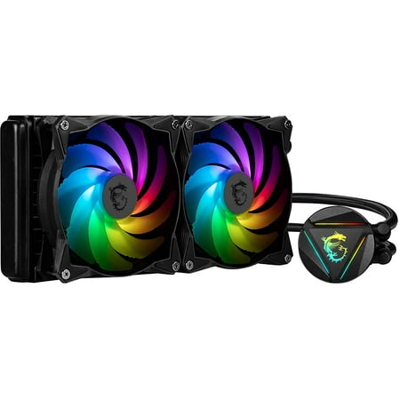 MSI MAG Core Liquid 360R V2 AIO Liquid CPU Cooler, 240mm Radiator, Dual ...