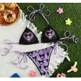 Sanrio Anime Cartoons Kawaii Hello Kitty Beach Steel Free Bracket Bikini Sexy Cute Swimsuit