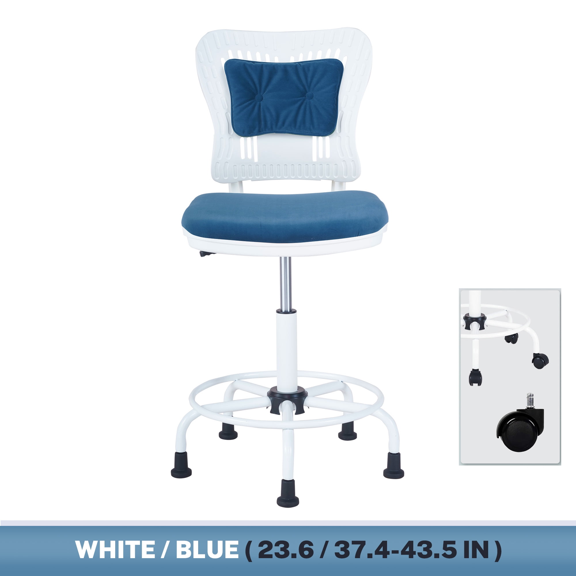 Seizeen Desk Chair for Adults/Teens, Small Adjustable Computer Chair ...