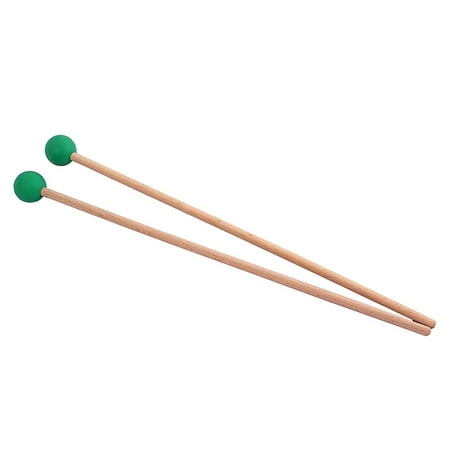 Maytalsory 2x Long Drumsticks With Color Rubber Head Marimba Sticks ...