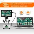 "TOMLOV DM9 7"" LCD Digital Microscope 1200X, 1080P with 32GB SD Card ...