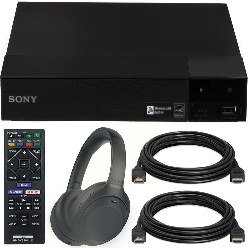 Sony Streaming BDP-S3700 1080p FHD Blu-Ray Disc Player with Built-in Wi ...