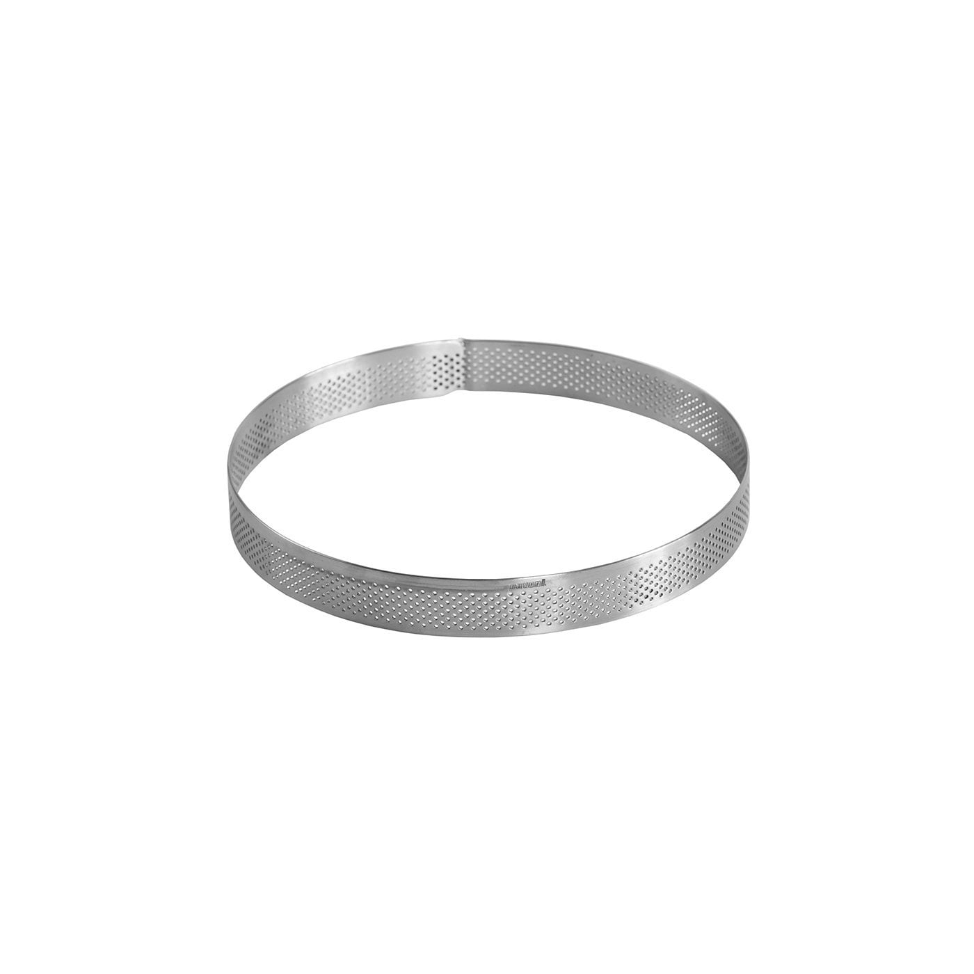 Pavoni Perforated Round Stainless Steel Tart Ring 3/4" High 6-3/4 ...