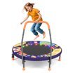 Infans 50" Trampoline for 2 People Foldable Rebouncer w/Adjustable ...