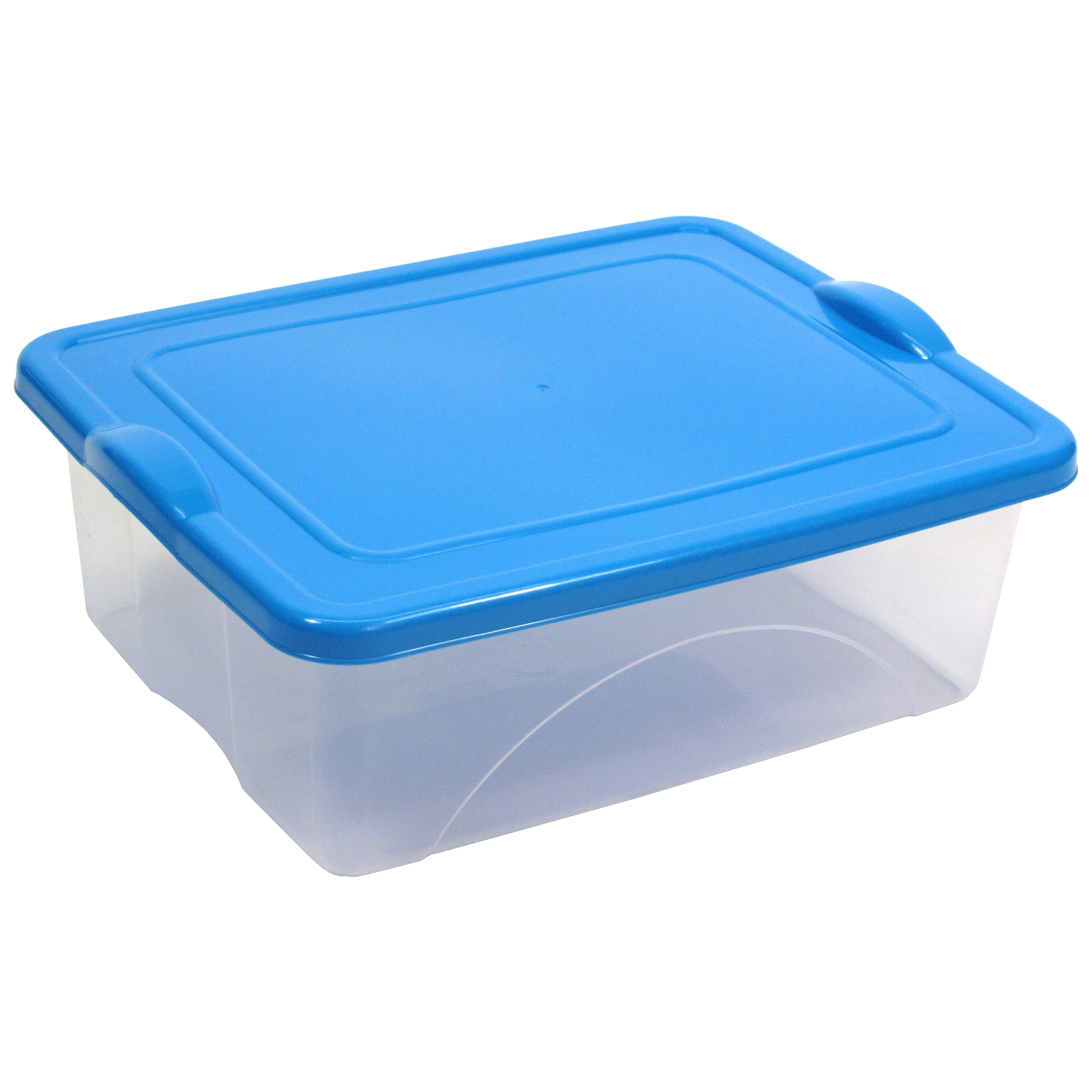 4 gallon Clearview Storage with Color Snap-On Lid - Walmart.com
