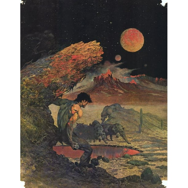 Frank Frazetta POSTER (27x40) - Walmart.com