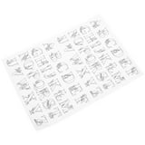 Water Soluble Paper for Sewing Use with High Durability 1 Sheet Multi ...