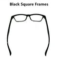 12 Pack Unisex Reading Glasses for Men and Women, Square Rectangle ...