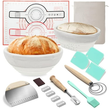 Breadsmart Artisan Bread Making Kit - 5 PC Baking Supplies Set - Lame ...