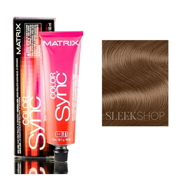 Matrix - Matrix Color Sync, Hair Color, Demi-Permanent Haircolor - 6A ...