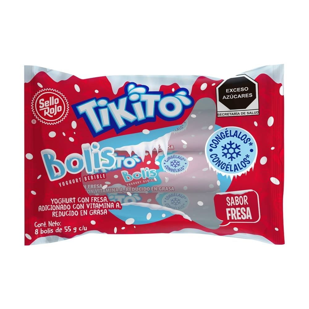 Yogurt Sello Rojo Tikito fresa 440 g | Walmart en línea