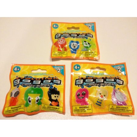 GoGos Crazy Bones Series 2 Evolution Set - (3 Packs of 3 Pieces ...