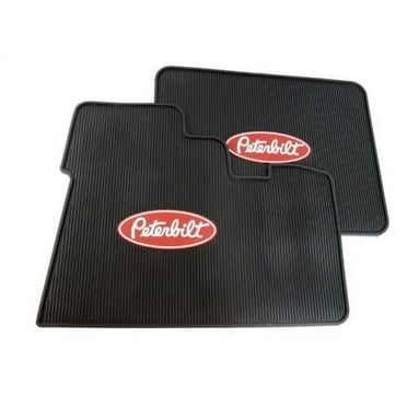 Peterbilt OEM Logo Rubber Semi Truck Set Floor Mats PBL0G0567 for 567 ...