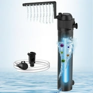 Aqua-Tech Power Aquarium Filter 3-Step Filtration, 30-60 Gallons ...