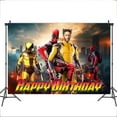 Deadpool Theme Birthday Party Decorations, Deadpool Theme Birthday ...